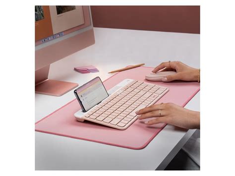 Logitech K585 Slim Multi Device Wireless Keyboard Rose Newegg Ca