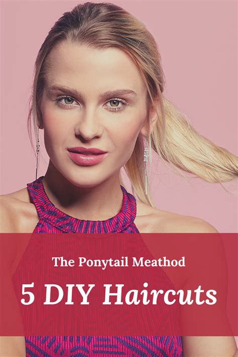 Pin On DIY Ponytail Haircuts Hair Tutorials