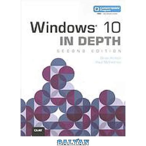 خرید و قیمت دانلود کتاب Windows 10 In Depth Includes Content Update Program ترب