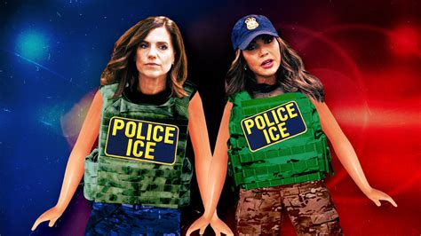 Trumps Rival Ice Barbies Kristi Noem And Nancy Mace Go Head To Head In