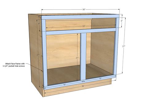 How To Build A Sink Cabinet Builders Villa