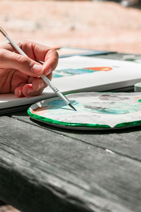 Copy Space Diy 프로젝트 Psint 공예 그림 그림 액세서리 깨끗한 배경 미술 미술교육 미술용품 붓놀림 색 이론 수직 쐈어 수평 구성