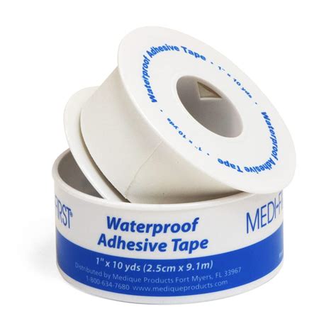Medique 65301 Waterproof Adhesive First Aid Tape 1 X 10 Yards Buy