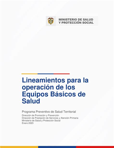 VF Lineam Equipos Básicos de Salud Res 2788 de 2022 16 01 2022 Salud