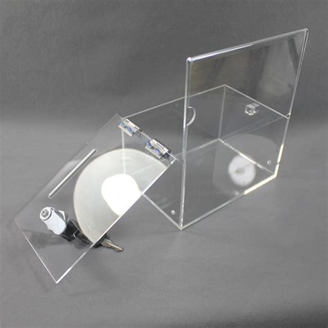 사용자 지정 투명 아크릴 디스플레이 상자 잠금 의 고품질 사용자 지정 투명 아크릴 디스플레이 상자 잠금
