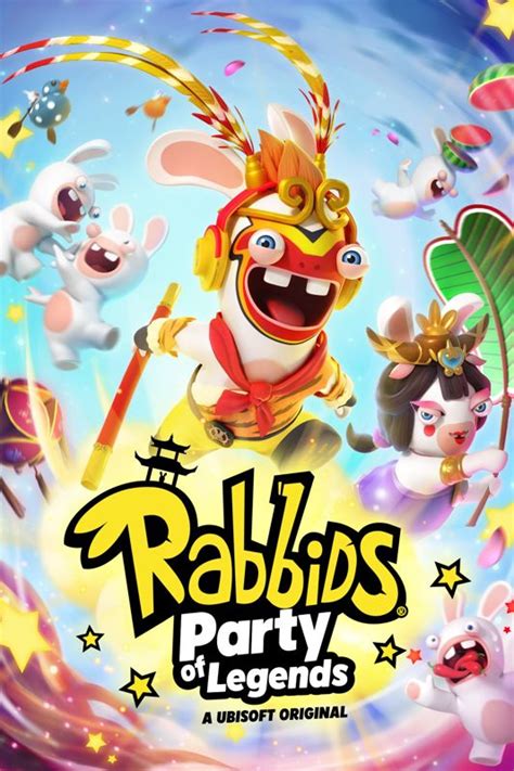 Rabbids Party Of Legends 2022 Xbox One Box Cover Art Mobygames