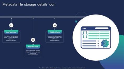 Metadata Storage Powerpoint Presentation And Slides Ppt Powerpoint Slideteam