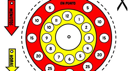 Venta Plantilla De Reloj Para Imprimir Pdf En Stock