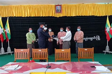 ရေနံချောင်းမြို့နယ်၌ မဲရုံများတွင် တာဝန်ထမ်းဆောင်မည့် အရန်မီးသတ်တပ်ဖ