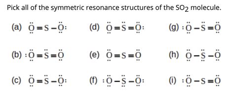 Seo2 Lewis Structure Resonance