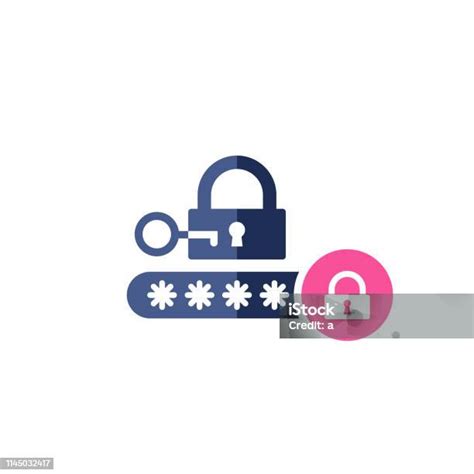帶有掛鎖符號的密碼圖示保護鎖圖示和安全 保護 隱私符號向量圖形及更多互聯網圖片 互聯網 保安 保護 Istock