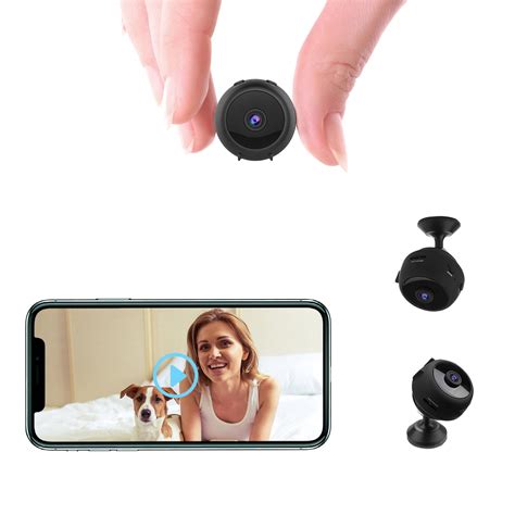 Mini Spy Camera Wifi Hidden Camera 2024 Upgraded 4k Smallest Home