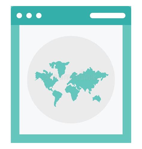 Browsing Isolated Vector Icon That Can Be Easily Edit Or Modified Stock Vector Illustration Of