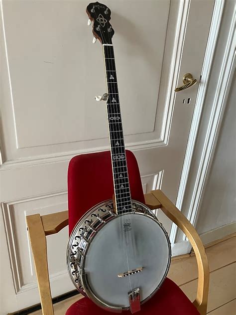 Pietsch 5 String Bluegrass Open Back Banjo Reverb
