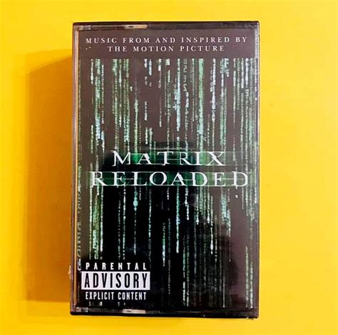 The Matrix Reloaded Soundtrack Kaset Ambalajında Berk Plak