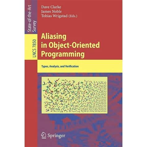 aliasing in object oriented programming types analysis and