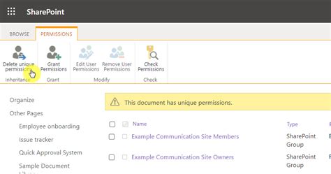 Show Items With Unique Permissions In Sharepoint Guide