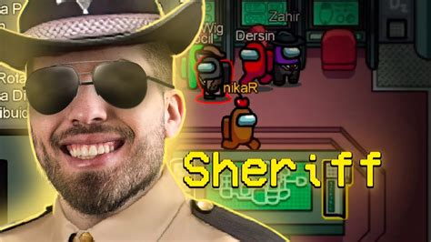 O Novo Sheriff Mod Do Among Us É Divertido Rakin Youtube