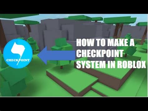 Roblox Tutorial How To Make A Checkpoint System In Roblox Studio YouTube
