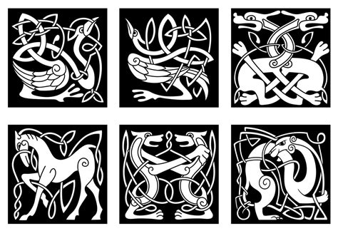 Celtic Cultural Icons Elements