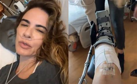 Luciana Gimenez desabafa sobre fortes dores após passar por cirurgia