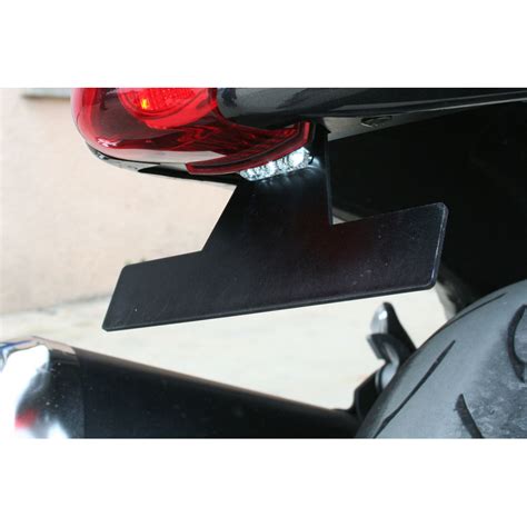 Suzuki HAYABUSA 1340 Black Aluminium Specific License Plate Support