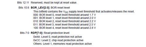 Stm32u073 Flashoptr Discrepancy In Reference Ma Stmicroelectronics Community