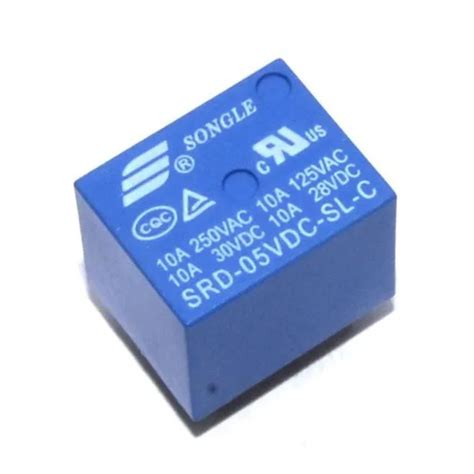 Relé 5v 10a Srd 05vdc Sl C Arduino Pic 2 Peças Shopee Brasil