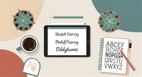 Font Pairing A Beginners Guide To Choosing Fonts Visual Journal Craft