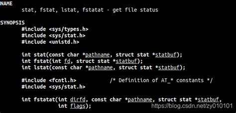 解读stat函数 Csdn博客 解读stat函数 Csdn博客