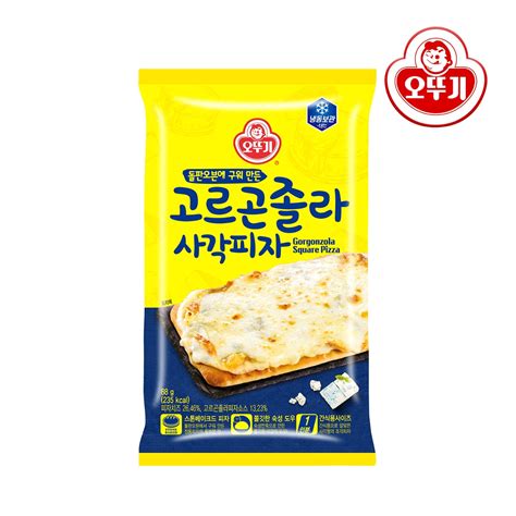 [오뚜기] 사각피자 고르곤졸라 88g 3개 홈플러스 택배배송