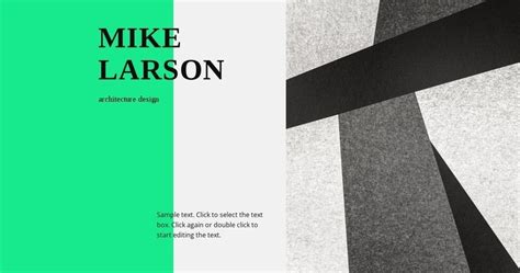 Architect Portfolio Web Page Design By Nicepage
