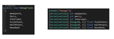 Use An Enum To Refer To Variables Runity3d