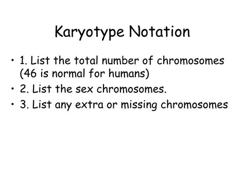 Ppt Karyotype Powerpoint Presentation Free Download Id2171200