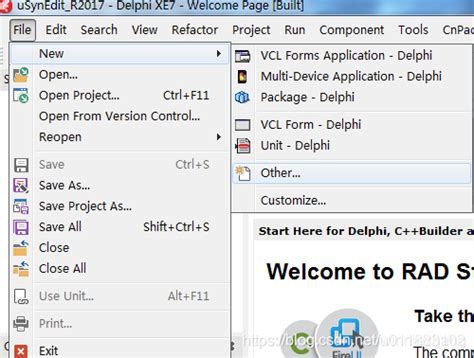 Delphi开发网页神器，安装unigui19delphixe 网页 Csdn博客