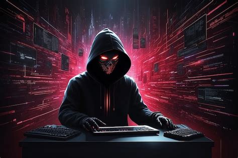 Premium Photo Dark Code Symphony