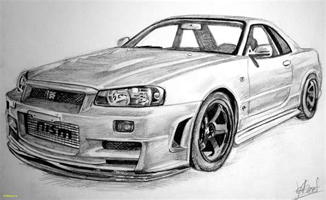 Car Pencil Sketch Drawing Easy Labrilo