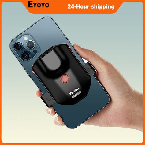 Kedida Portable Back Clip Bluetooth 1D 2D QR Barcode Scanner Wireless