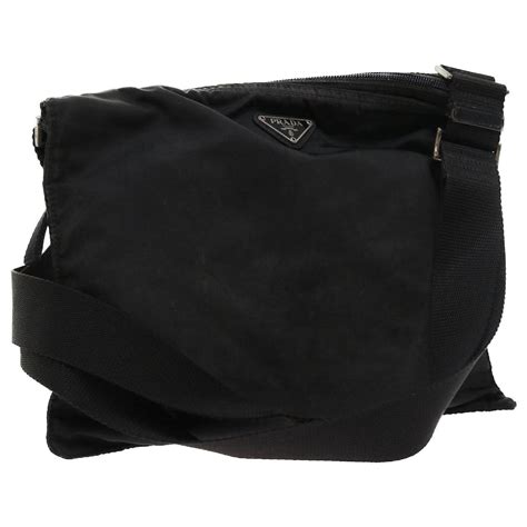 Prada Shoulder Bag Nylon Black Auth Ep1956 Ref1101200 Joli Closet