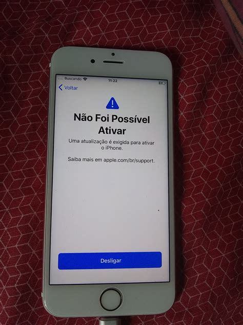 Não Consigo Ativar Meu Iphone Erro D Comunidade Da Apple