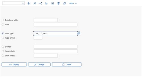 Getting Started With Abap How To Create Table Typ Sap Community