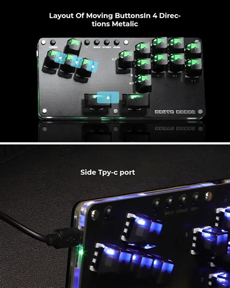 Sehawei Haute42 16key All Button Arcade Controller India Ubuy