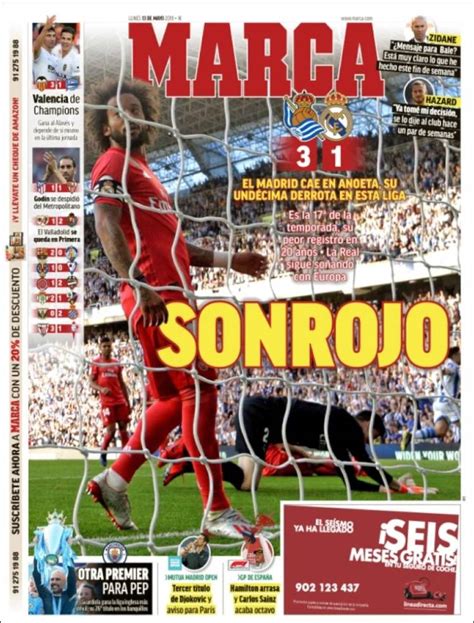 Tapa Del Diario Marca 13 De Mayo De 2019 Infobae