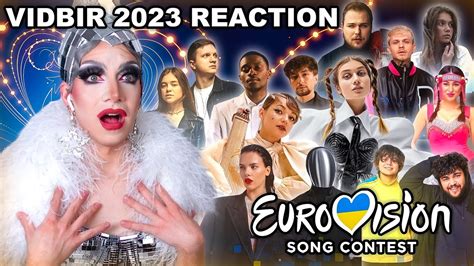Vidbir 2023 Reaction Ukraine In Eurovision YouTube