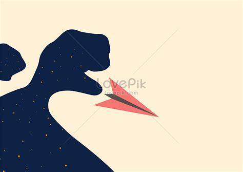 진한 파란색 배경에 빨간 종이 비행기 비행 이미지 Hd 요약 미술 배경 배경 사진 무료 다운로드 Lovepik