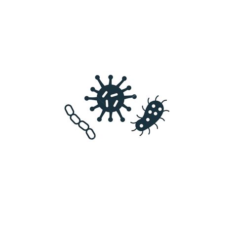 Microbes Vector Hd Images Microbes Icon Bacteria Microbe Virus