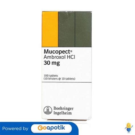 Jual Mucopect 30 Mg Box 100 Tablet Shopee Indonesia