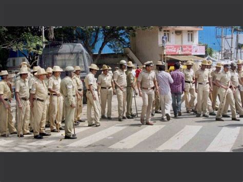 Karnataka Police Constables Plan To Go On Mass Leave Top Cop Says
