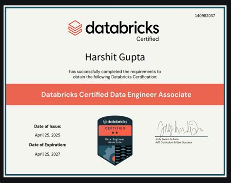 Databricks Pyspark Dataengineering Certification