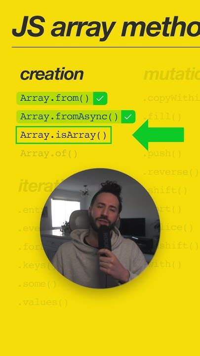 Probably The Simplest Array Method There Is In Javascript Youtube